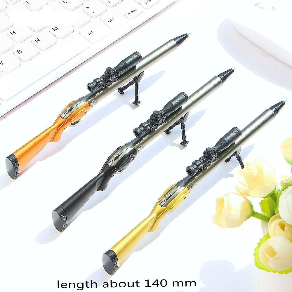 3pcs Creative Sniper Rifle Toy Gun Pen Game Gun Toy Gel Pens Neutral P ...