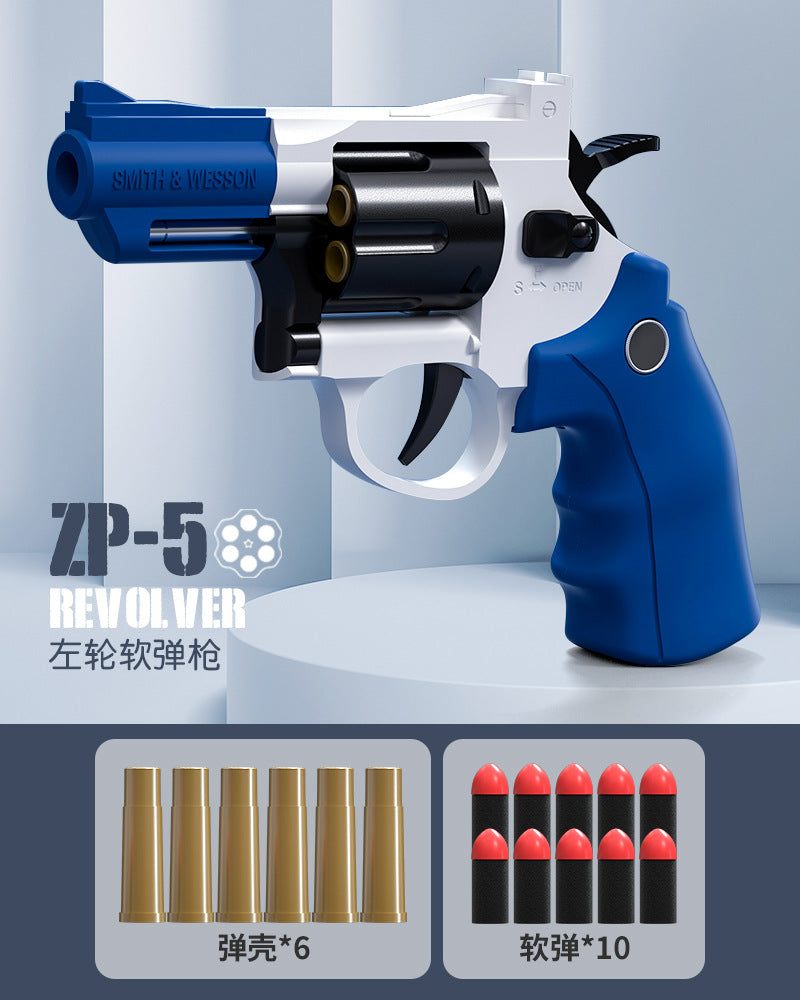 Children Toy Gun Safe Soft Bullet Game Toy Pistol Revolver – PANXD